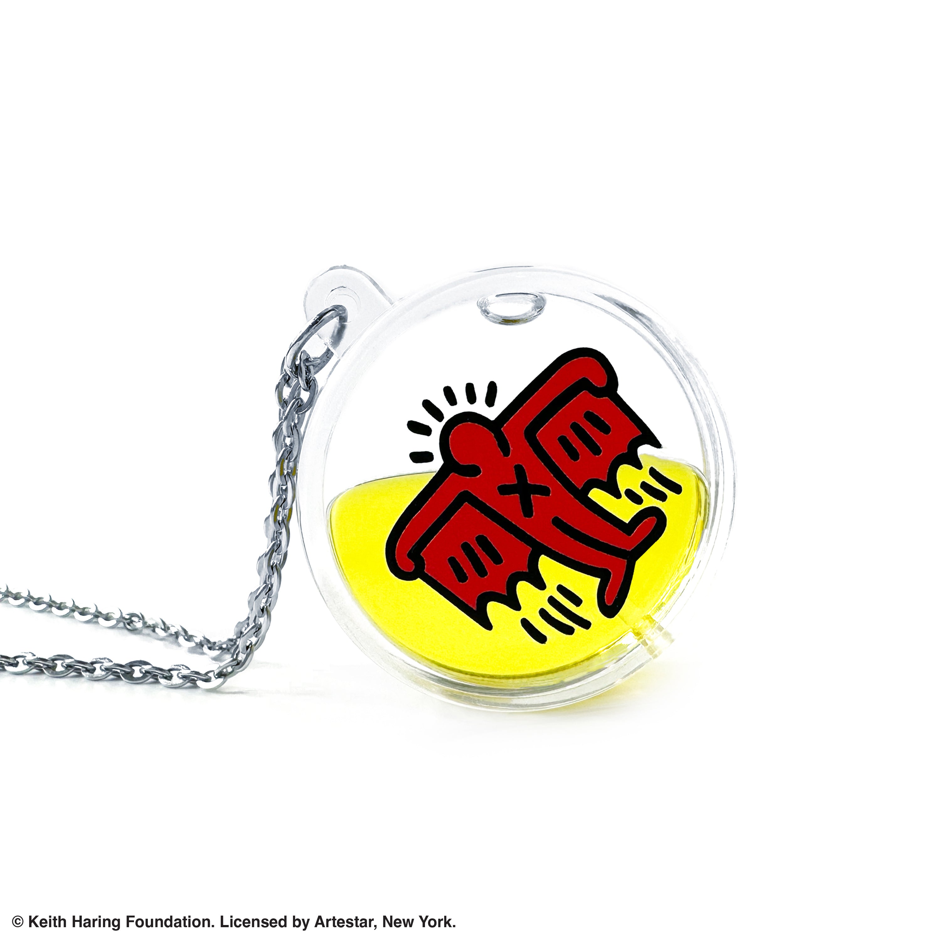 Keith Haring x ONCH - Flying Devil Necklace – ONCH LLC