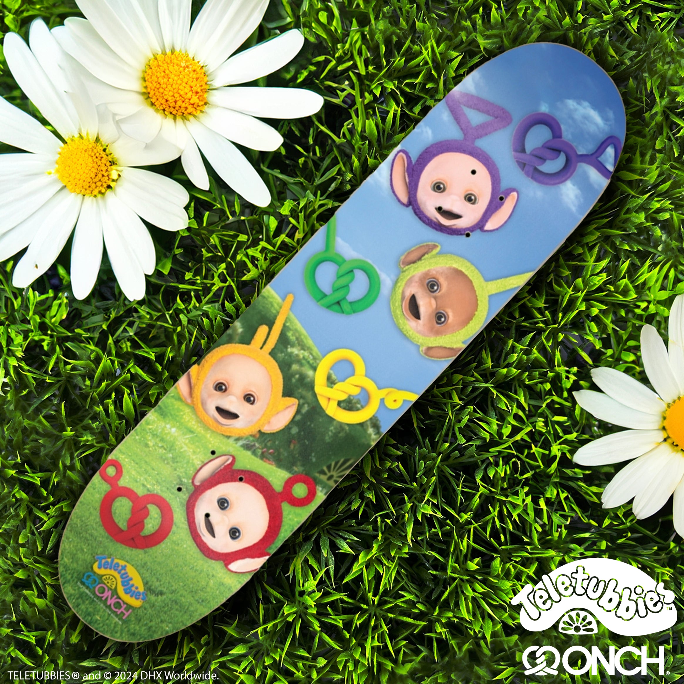 Teletubbies x ONCH Skateboard Deck – ONCH LLC