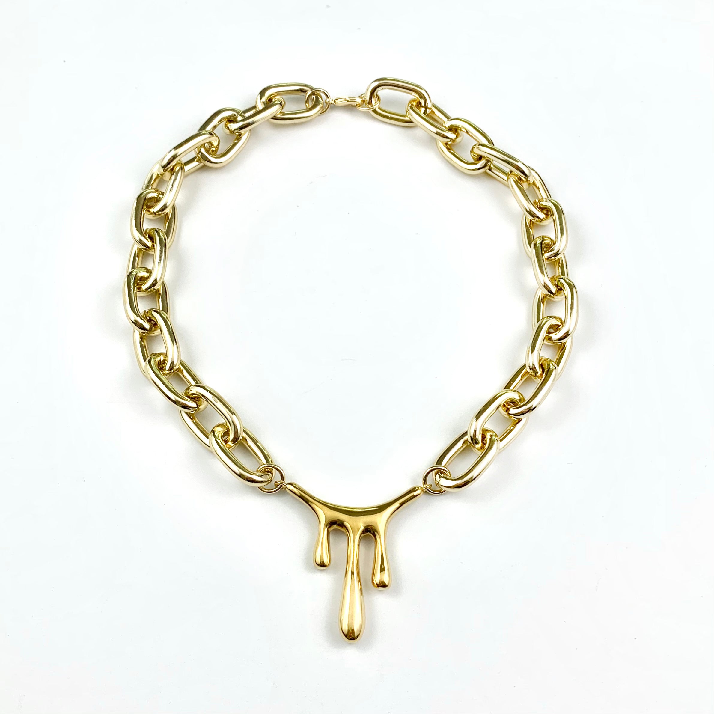Drip Necklace (Gold) – ONCH LLC